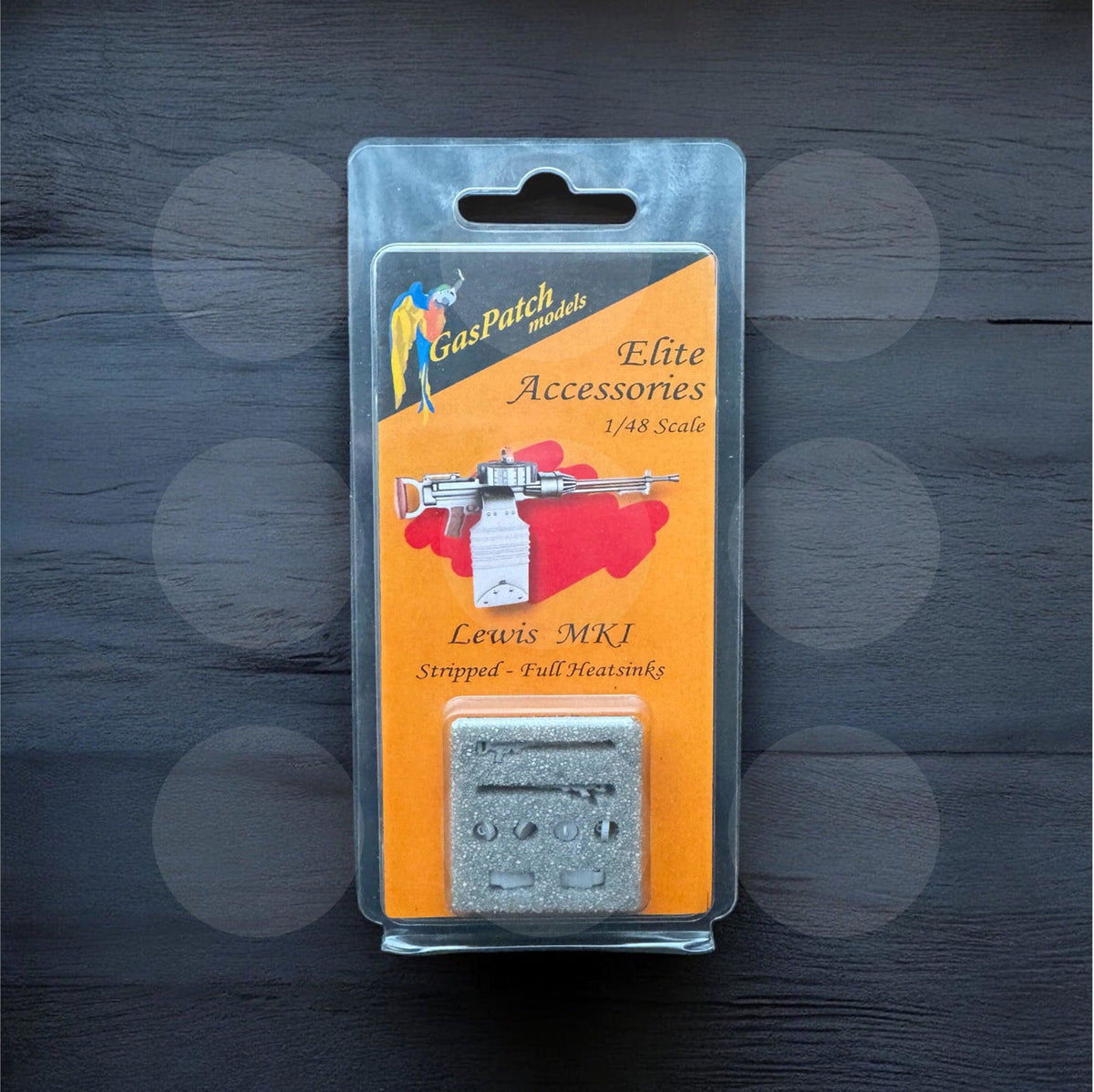 GasPatch Models - 1/48 Lewis MK.I Stripped Full Heatsinks – Gothaforce