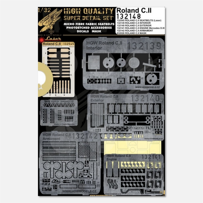 1/32 Super Detail Set Roland C.II – Gothaforce