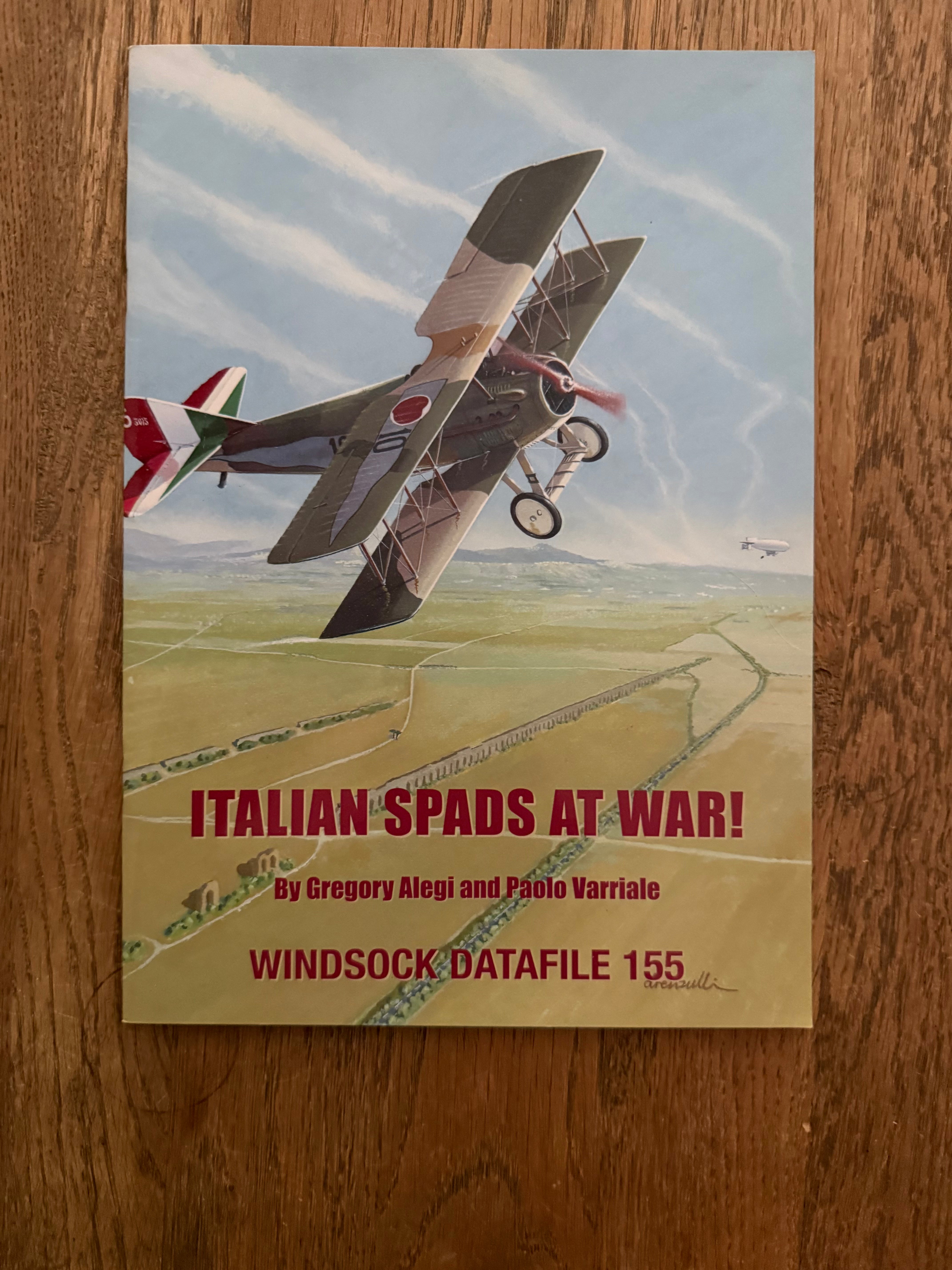 Windsock Data File 155 - Italian Spads at War – Gothaforce