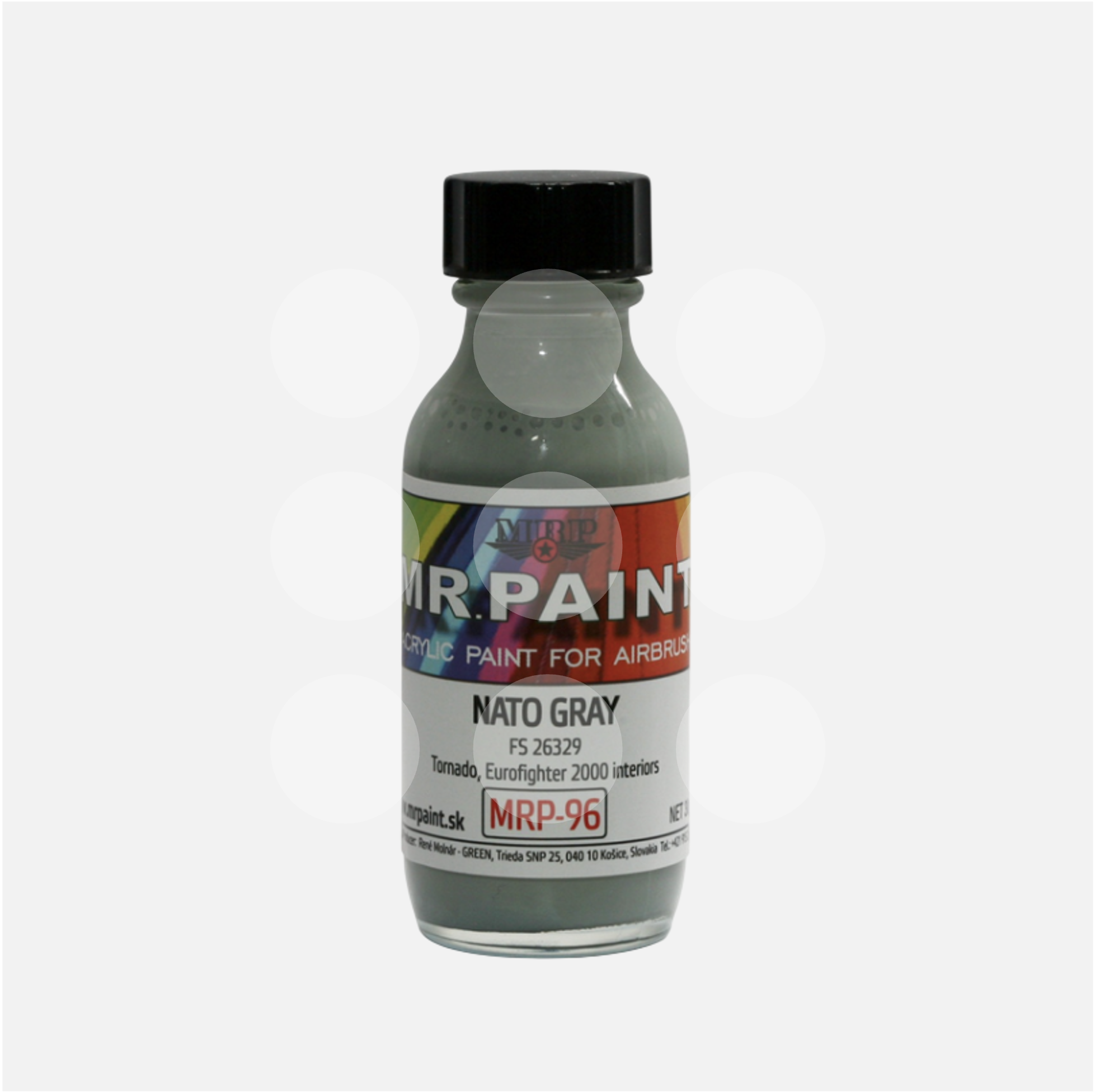 Mr.Paint - MRP-096 NATO Grey - FS 26329 Tornado Eurofighter 2000 ...