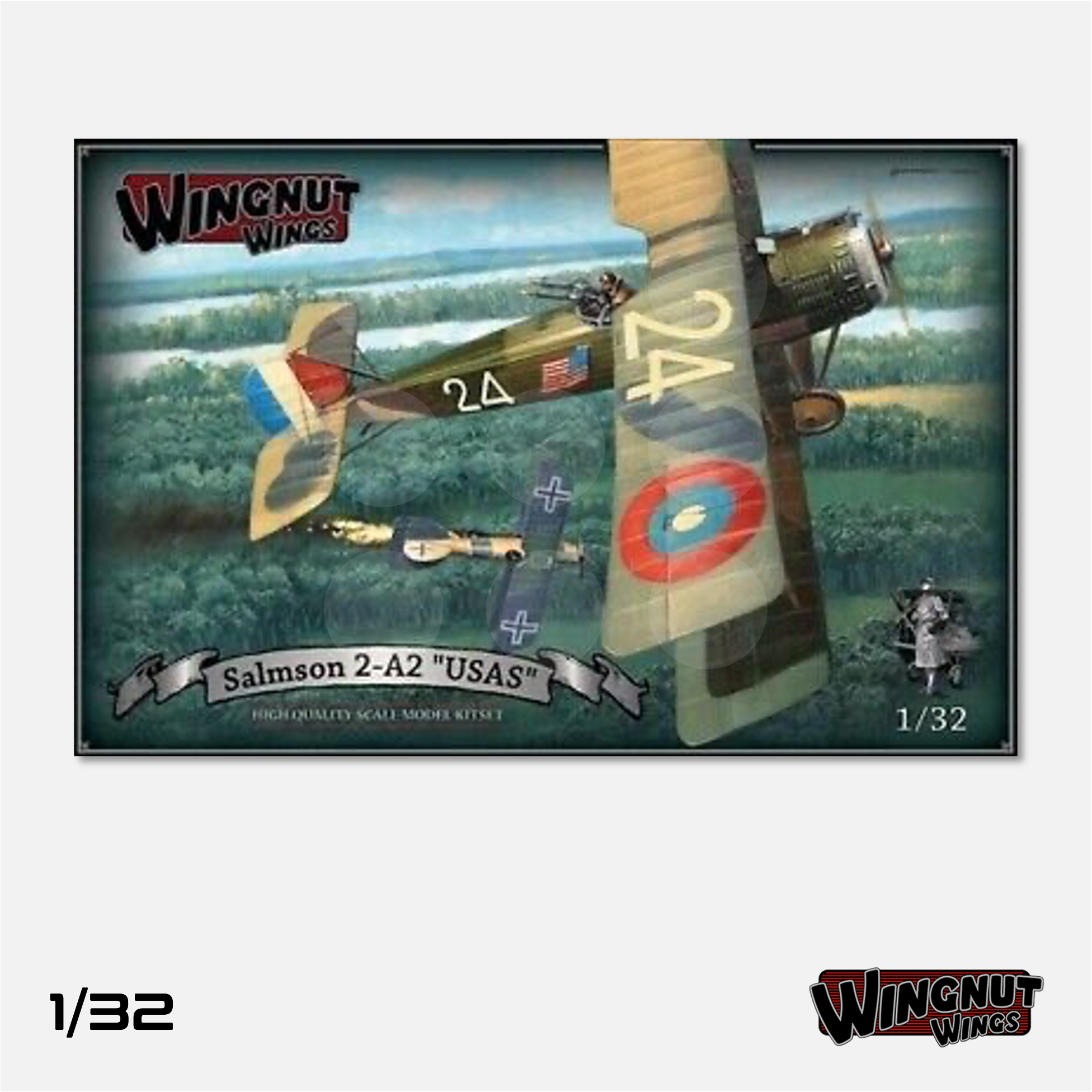Wingnut Wings - 32059 - 1/32 Salmson 2-A2 USAS – Gothaforce